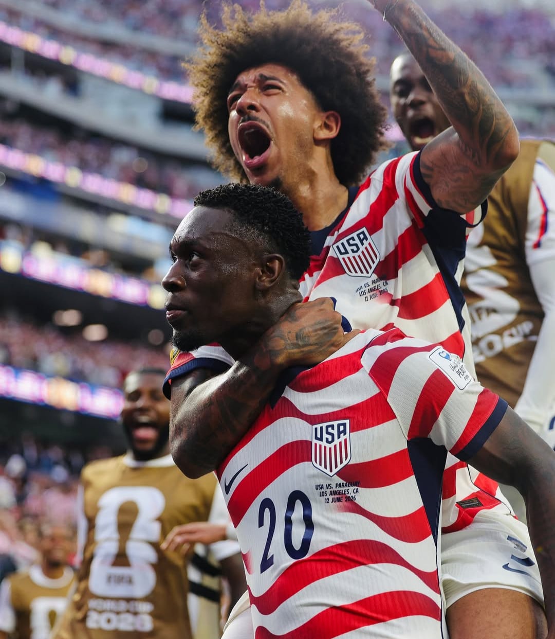 Estados Unidos dão aula de futebol, goleiam o Paraguai e inflamam sonho ...